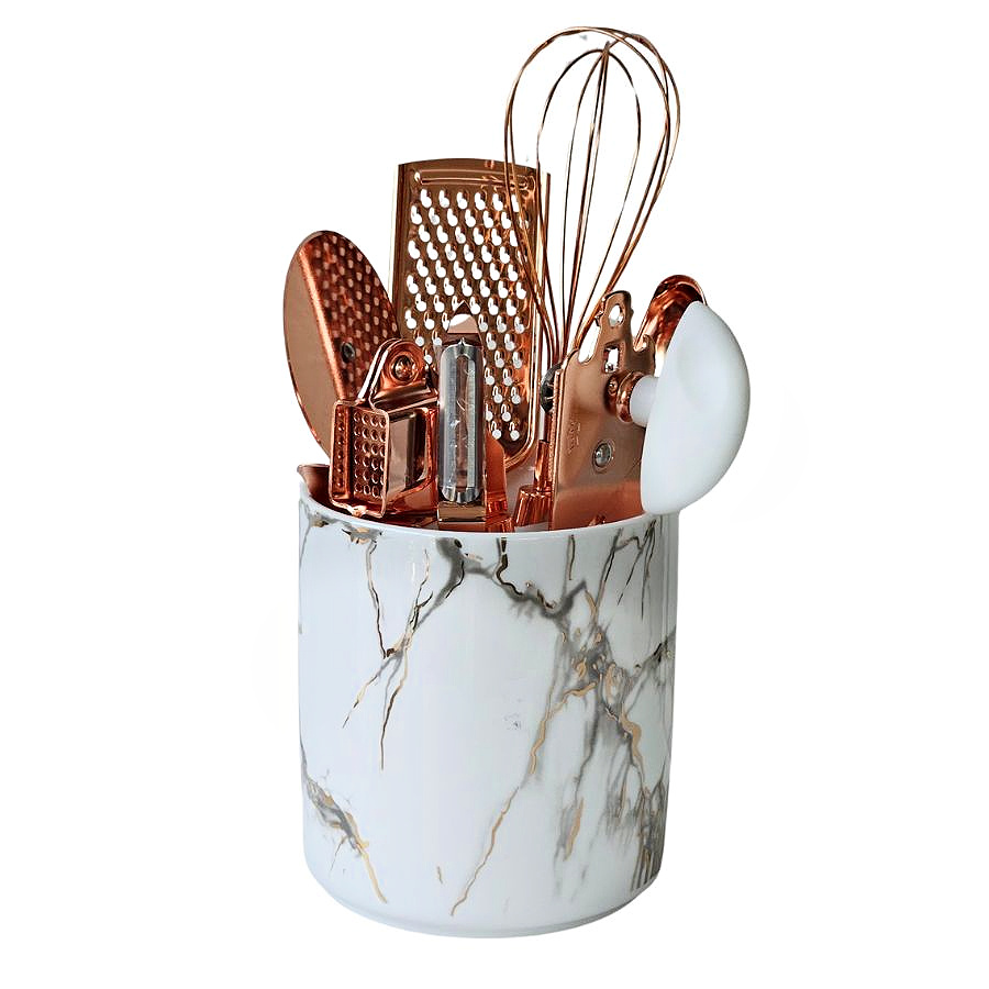 GIFT SET - ROSE GOLD WHITE KITCHEN ESSENTIALS