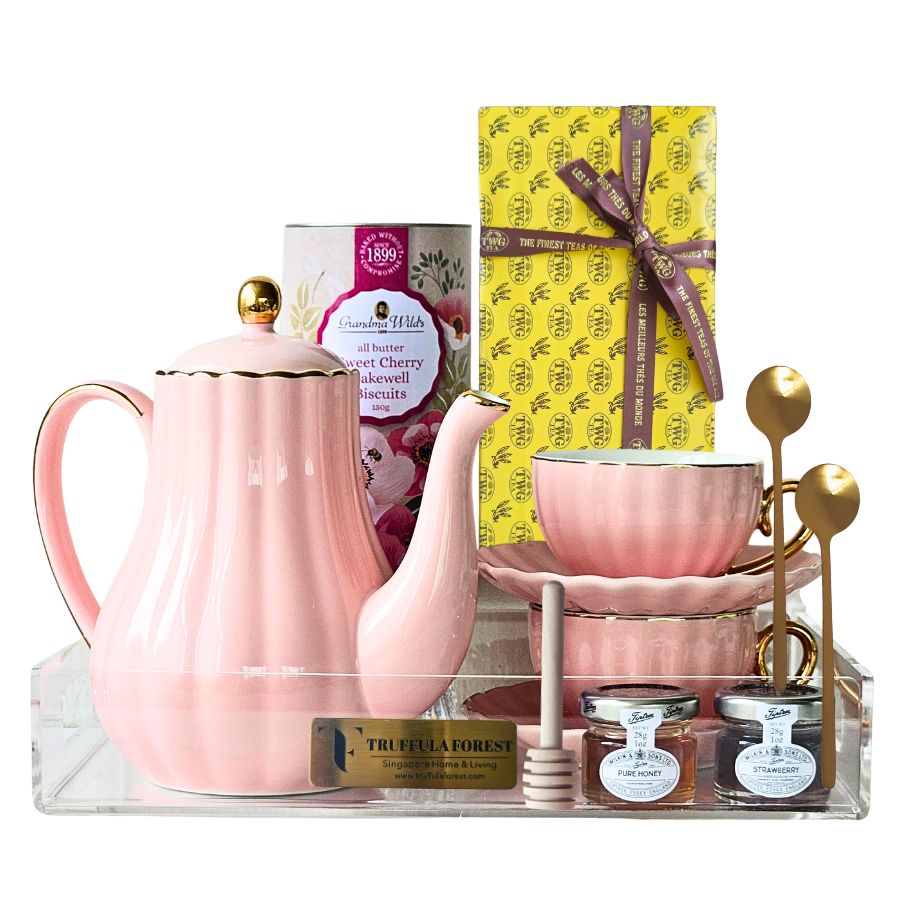 GIFT SET - PINK HIGH TEA SET