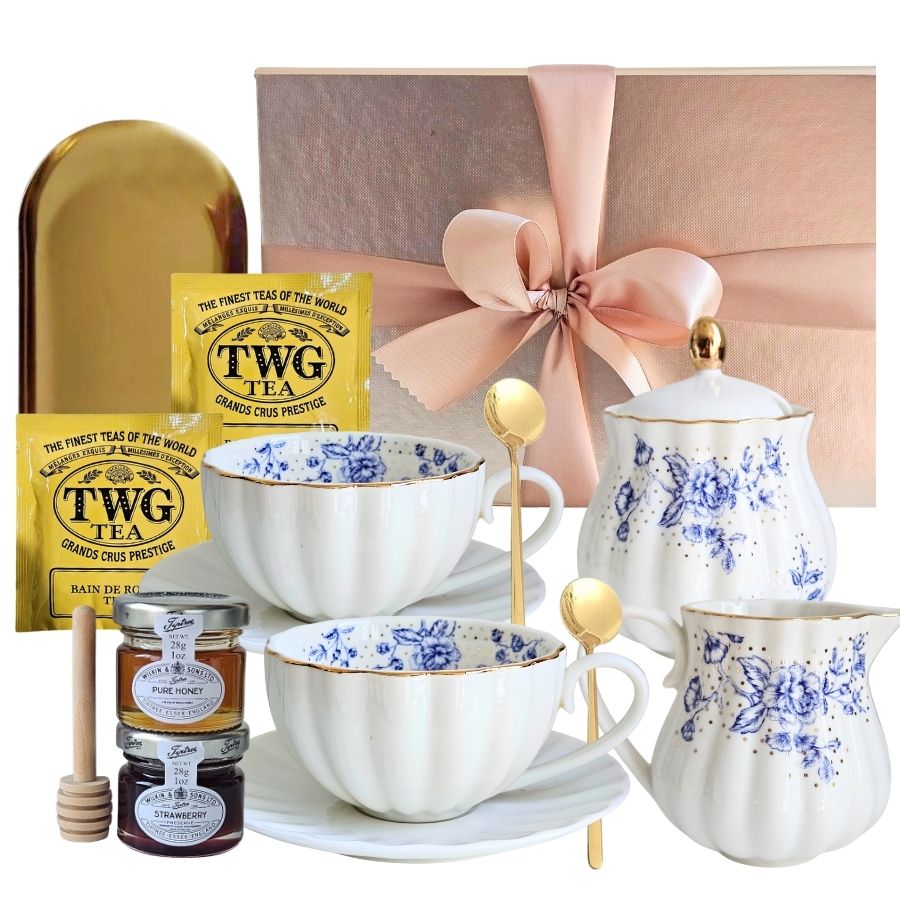 GIFT SET - BLUE HIGH TEA SET
