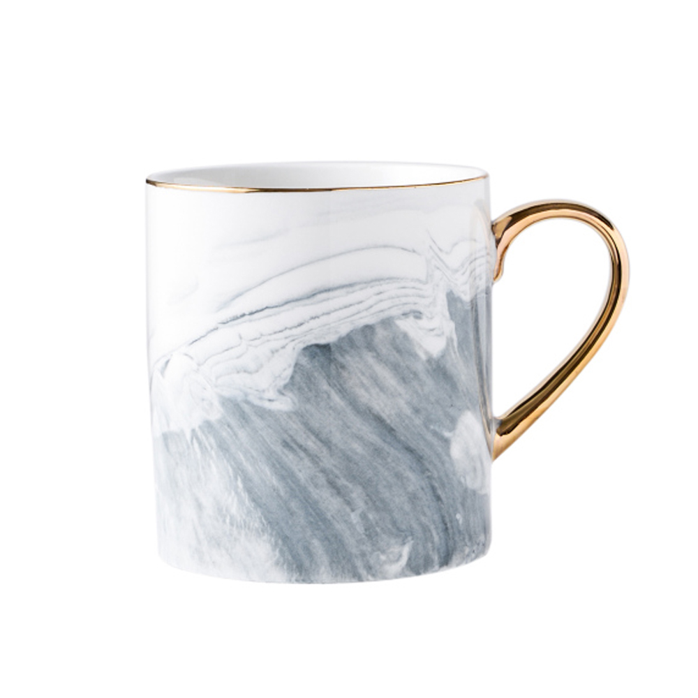 LUXE GREY MARBLE MUG