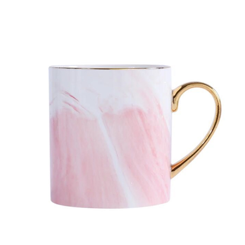 LUXE PINK MARBLE MUG